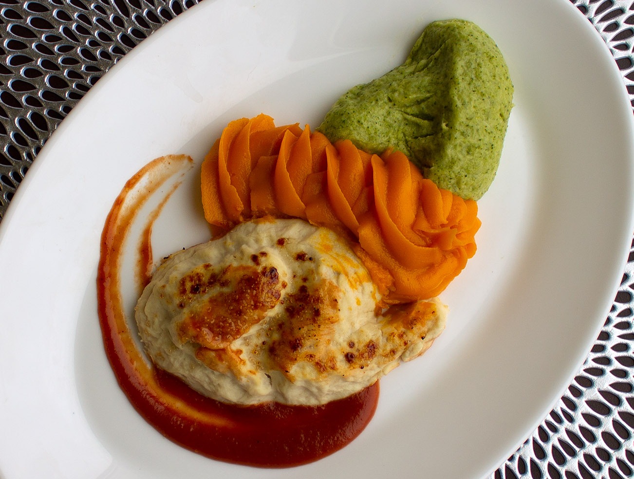 IDDSI puree plate | Culinary Services Group